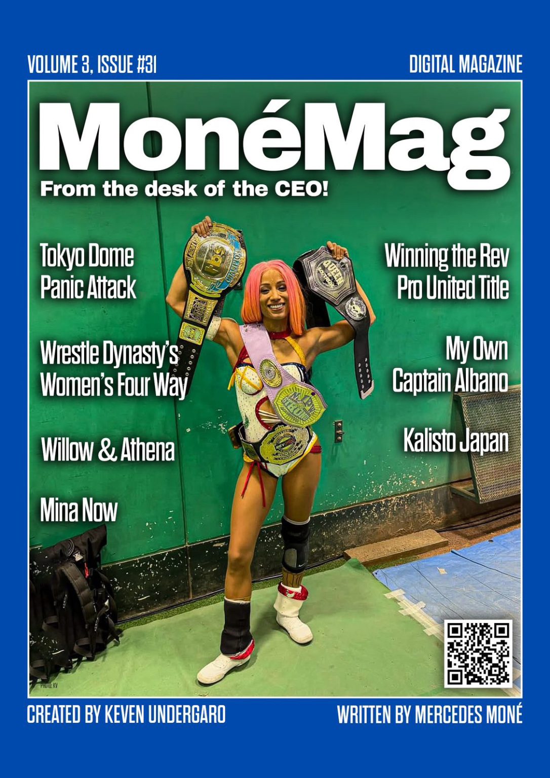 Mercedes Mone – Professional Wrestler, Actress, Singer, Songwriter and Host