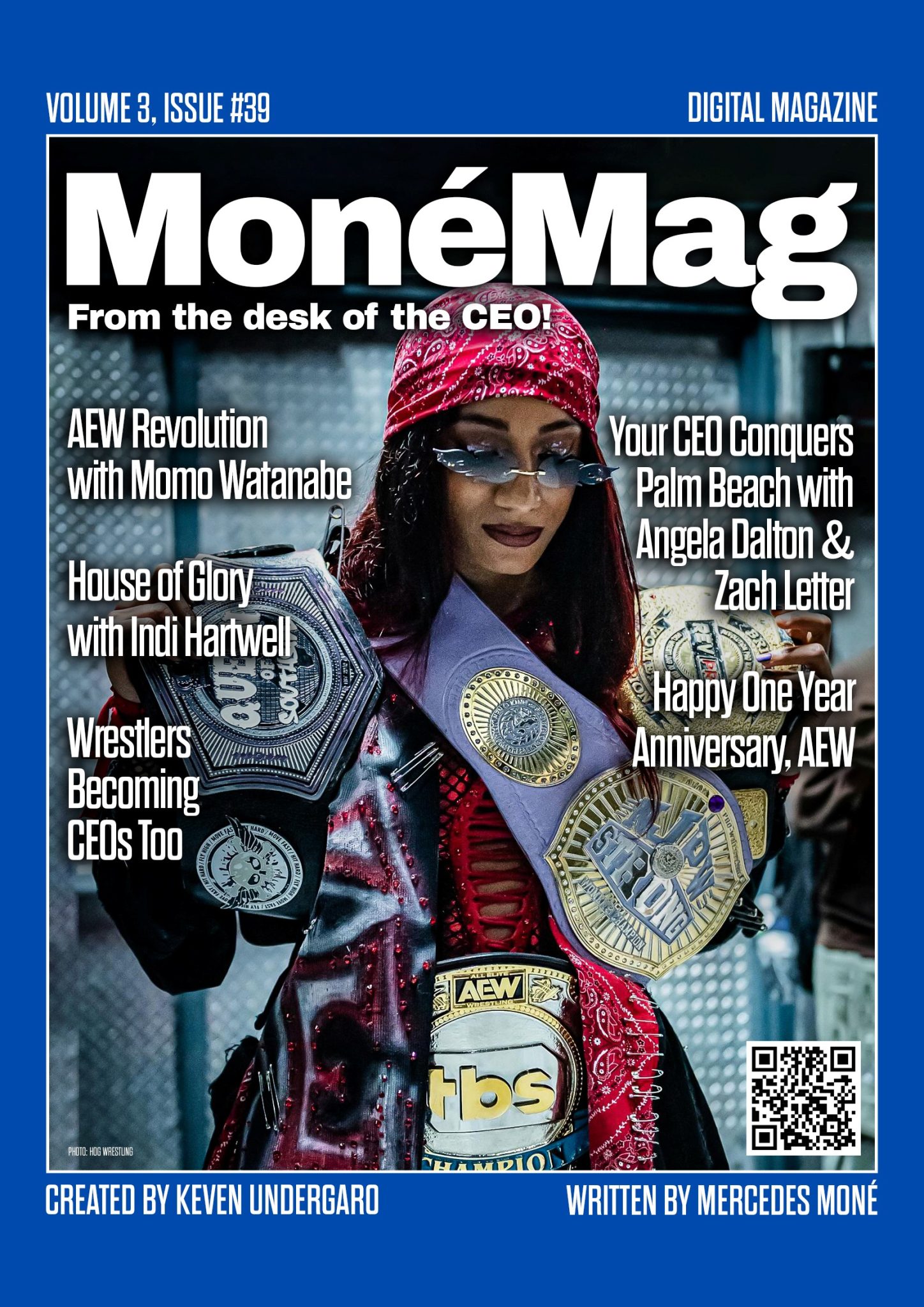 Mercedes Mone – Professional Wrestler, Actress, Singer, Songwriter and Host