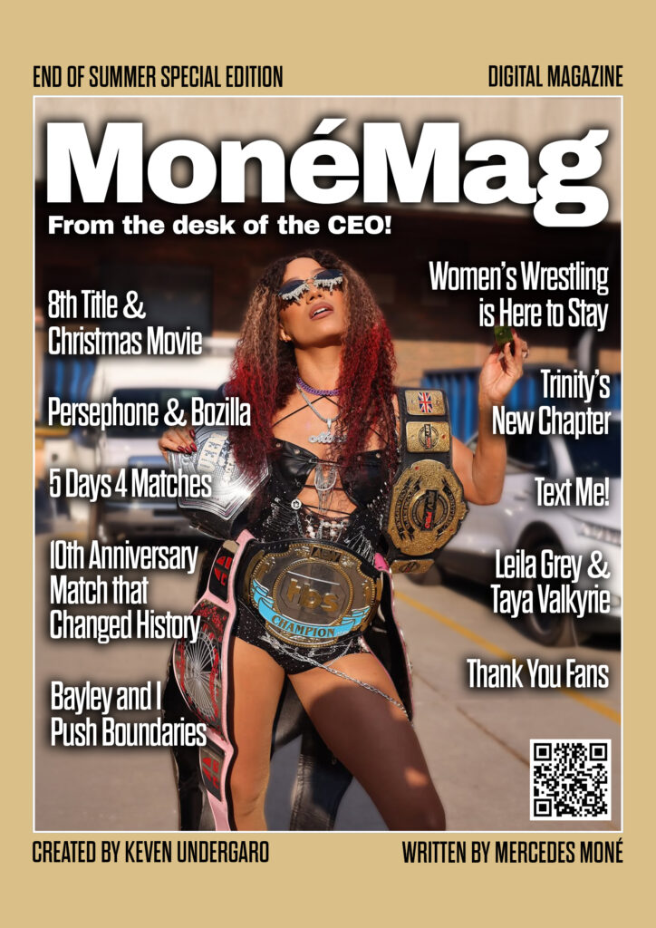 Mercedes Mone – Professional Wrestler, Actress, Singer, Songwriter and Host
